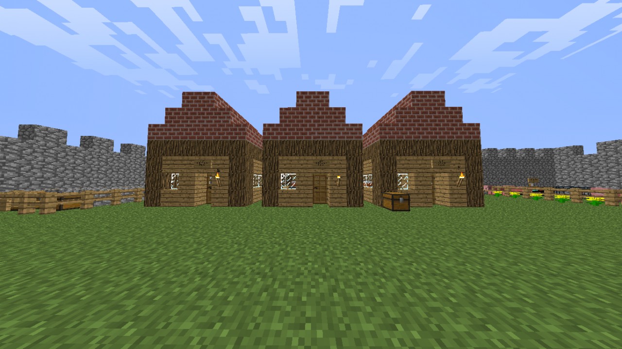 Survival Castle (Flat) Minecraft Map