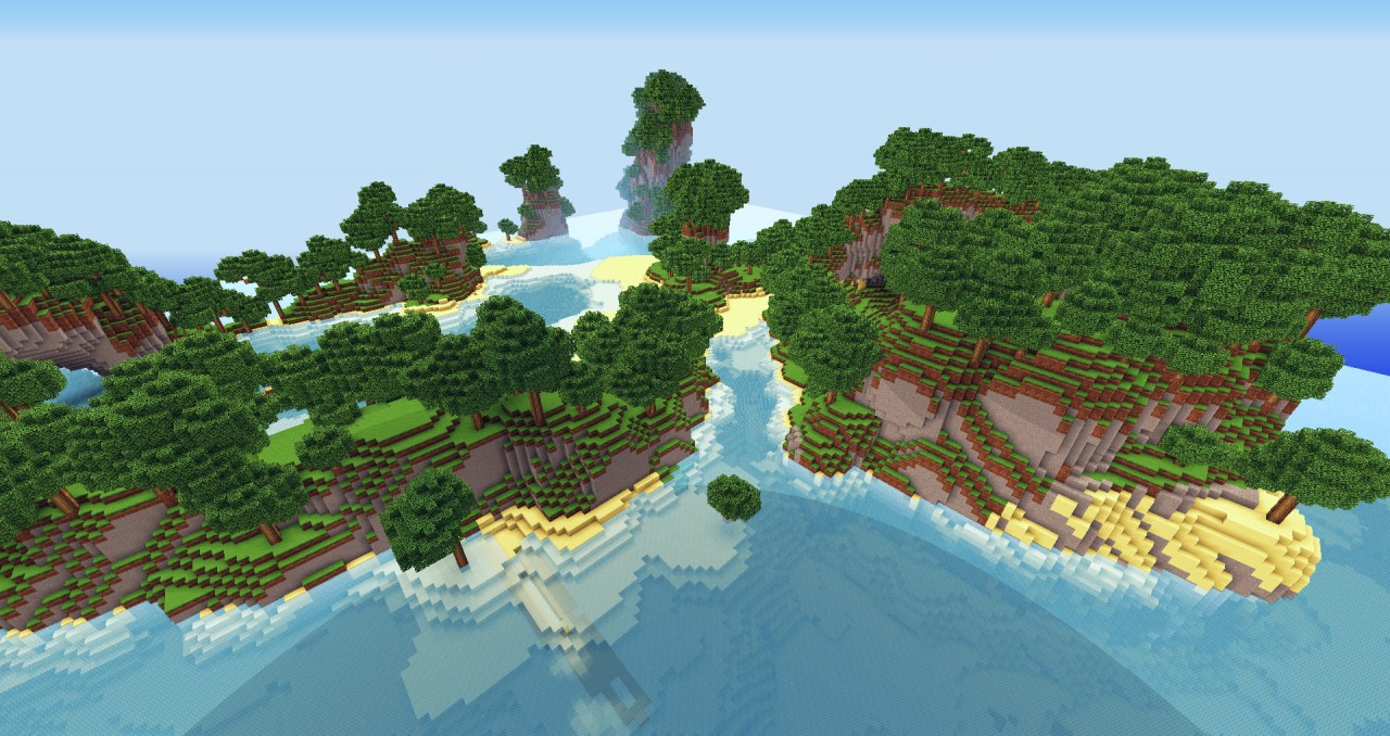Small Island - With ores! [1.1 map] Minecraft Map