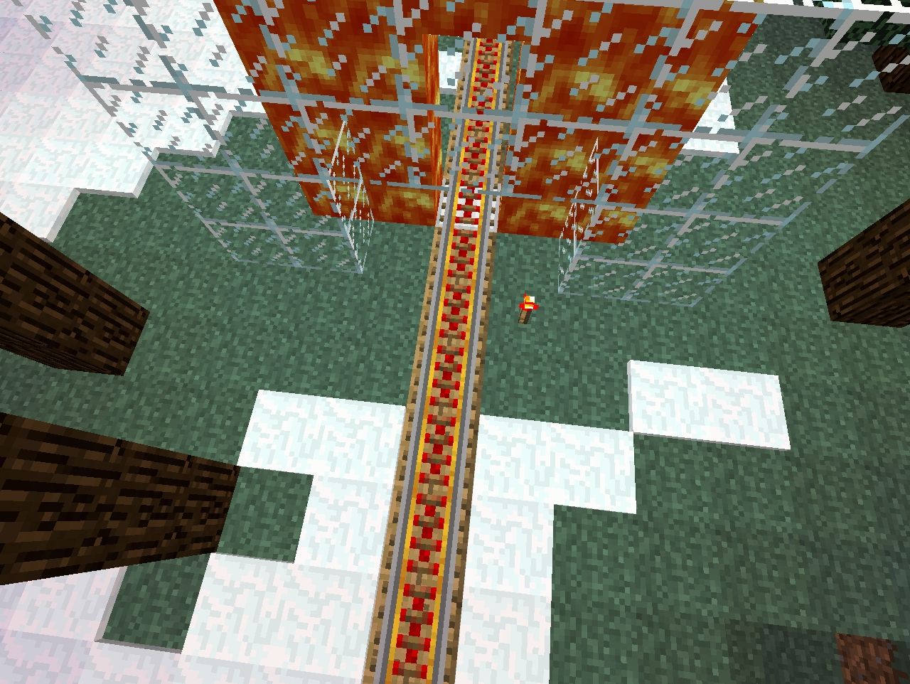 Mini Roller Coaster Minecraft Map