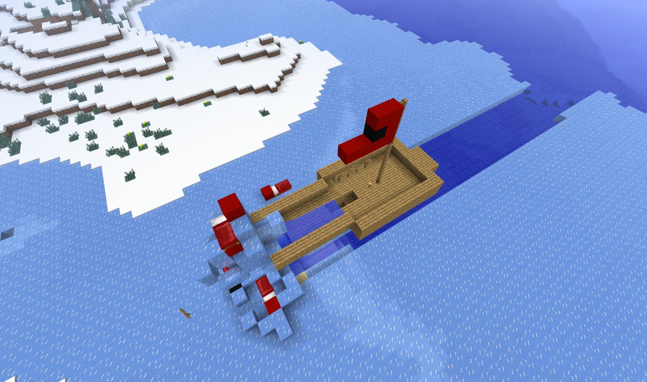 The Wrecked Ship [v1.1][Alpha] Minecraft Map