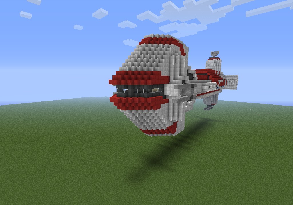 SWTOR Frigate (Without using mcedit) Minecraft Map