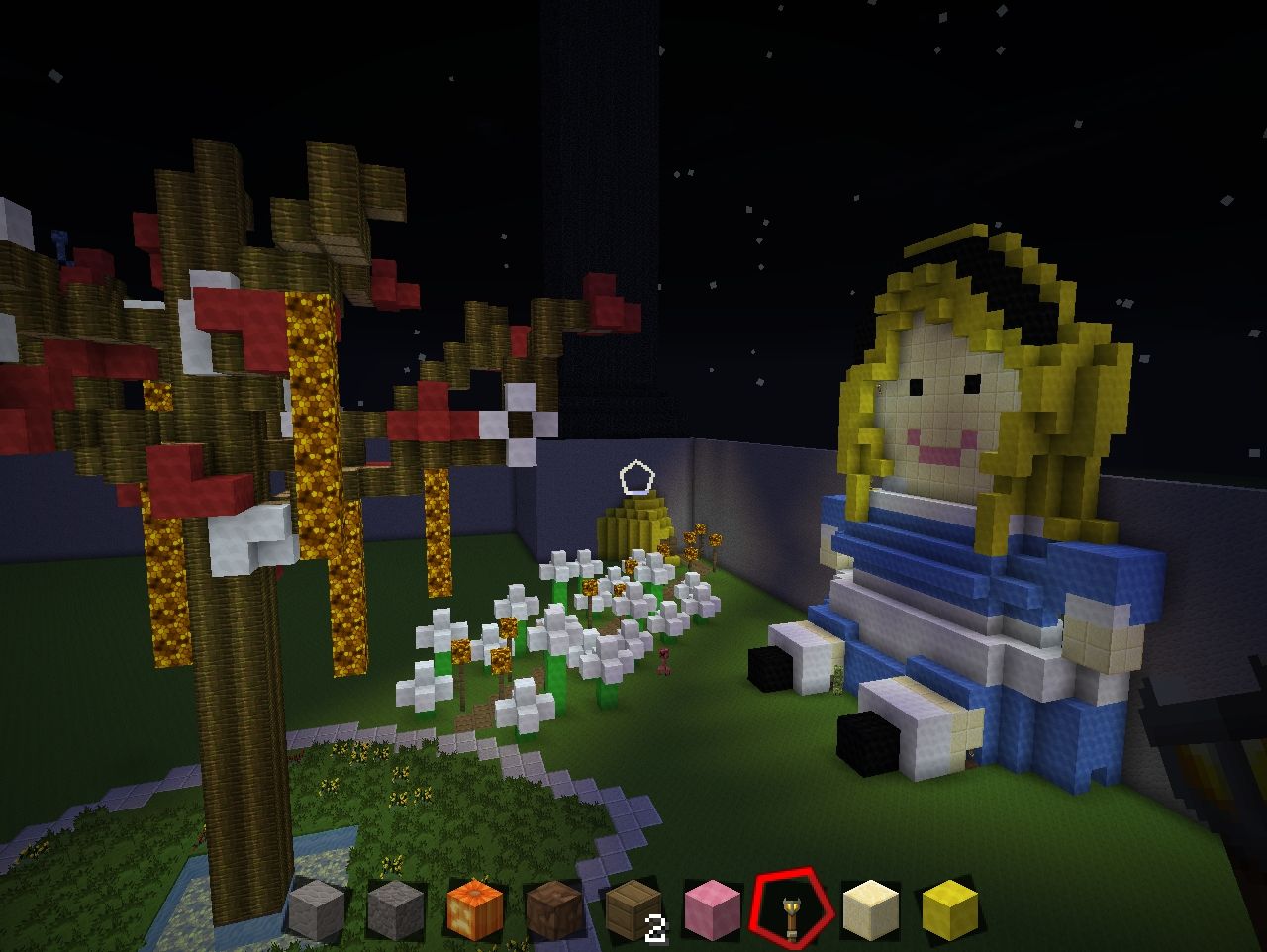 Alice In Wonderland Garden Minecraft Map