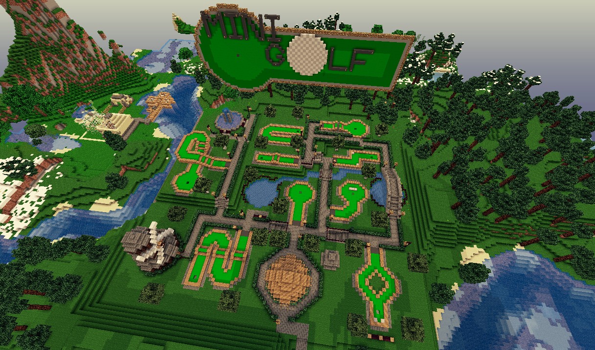 Mini Golf Minecraft Map