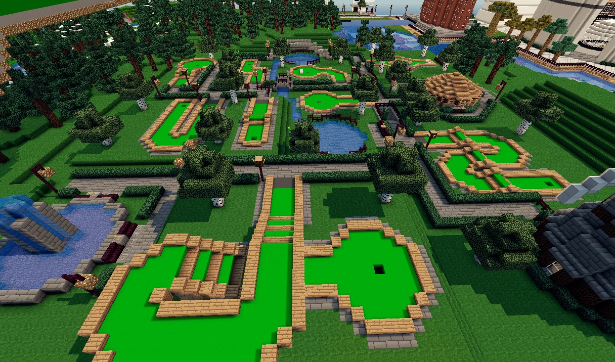 Mini Golf Minecraft Map