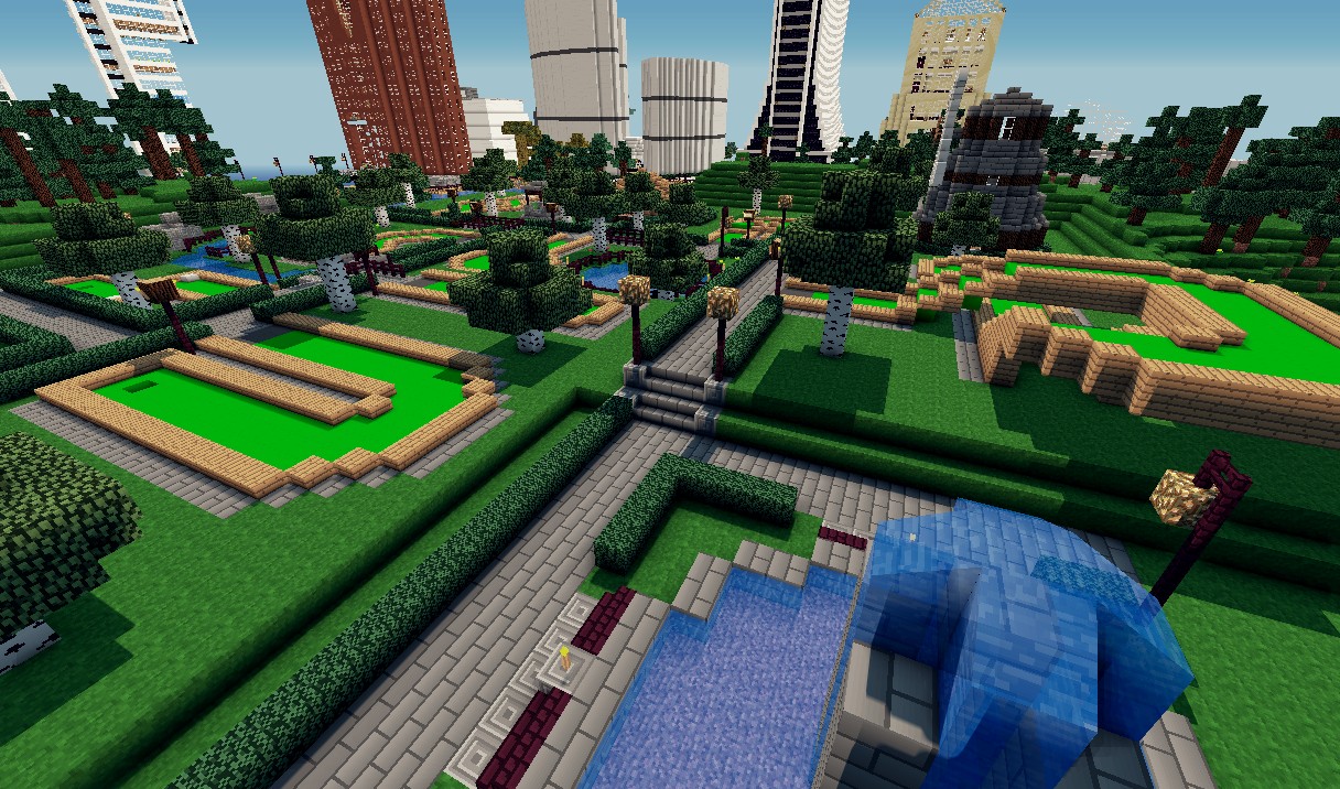 Mini Golf Minecraft Map