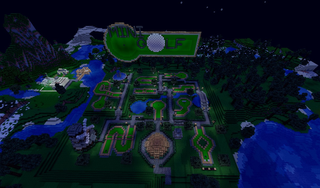 Mini Golf Minecraft Map