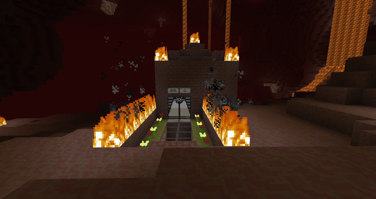 Nether House Minecraft Map
