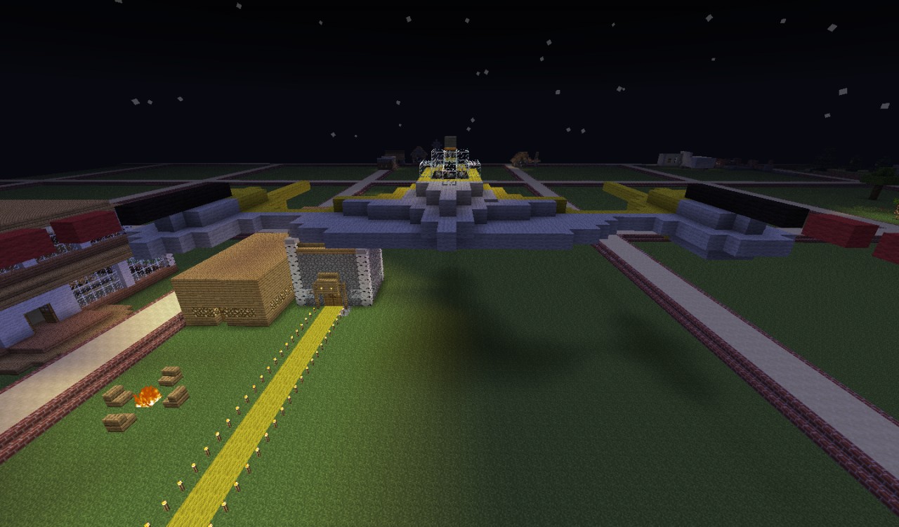 STAR WARS Naboo Starfighter Minecraft Map