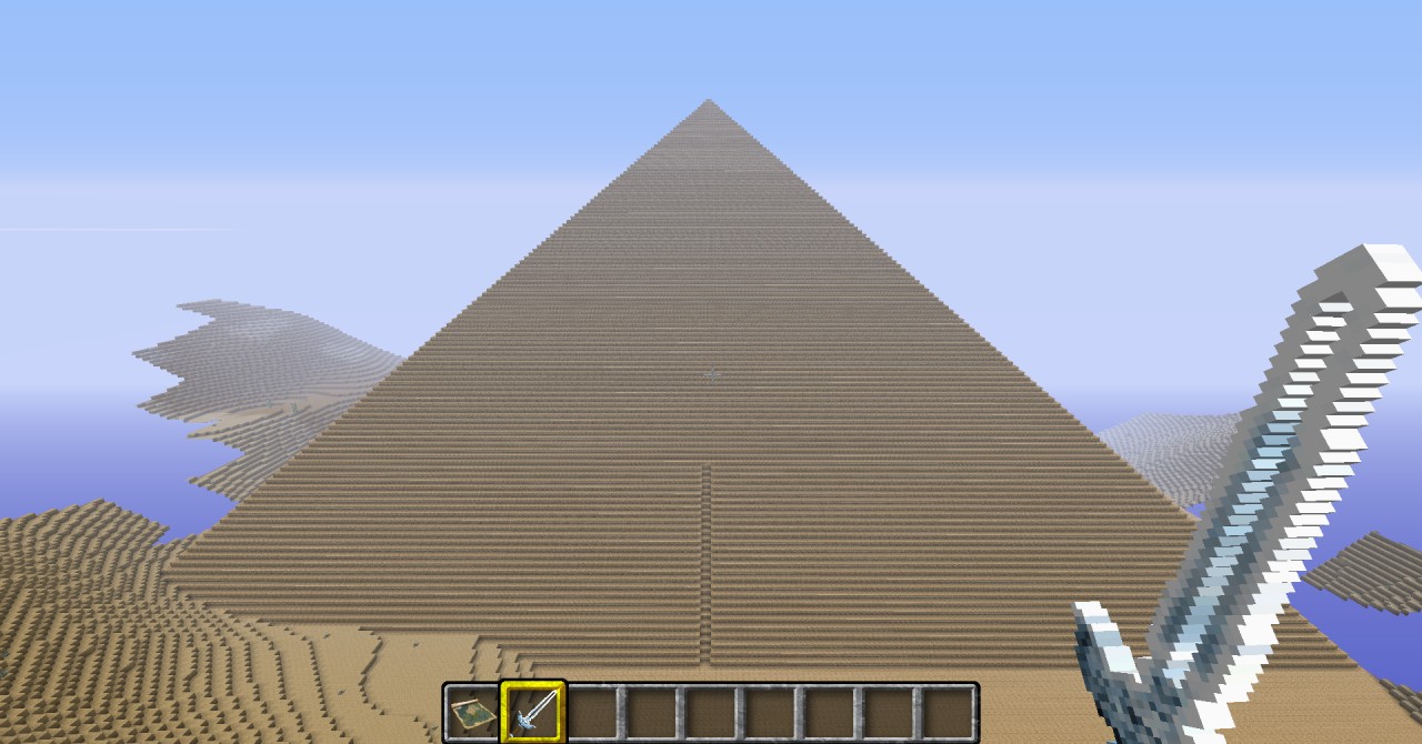 Great Pyramid Of Giza Minecraft Map