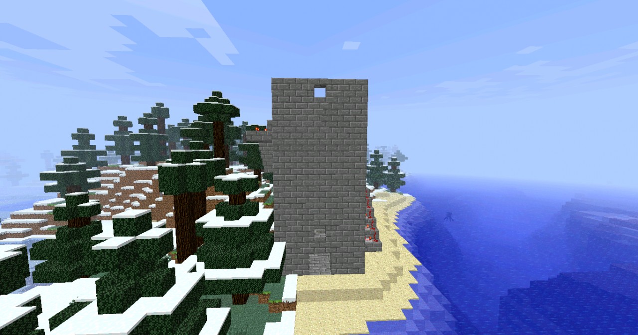 Piston stairs Minecraft Map