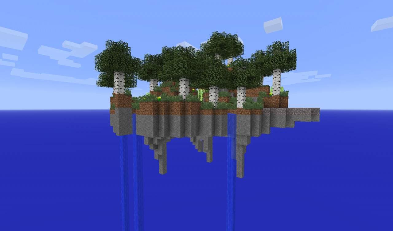 Floating Island Adventure Minecraft Map