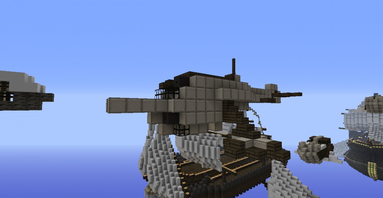 Swordfish Gun ship Minecraft Map
