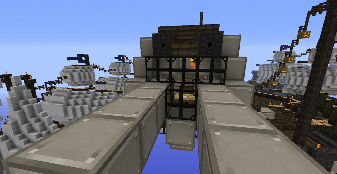 Swordfish Gun ship Minecraft Map