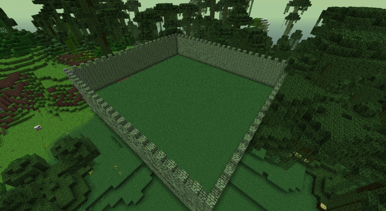 Castle Walls Minecraft Map