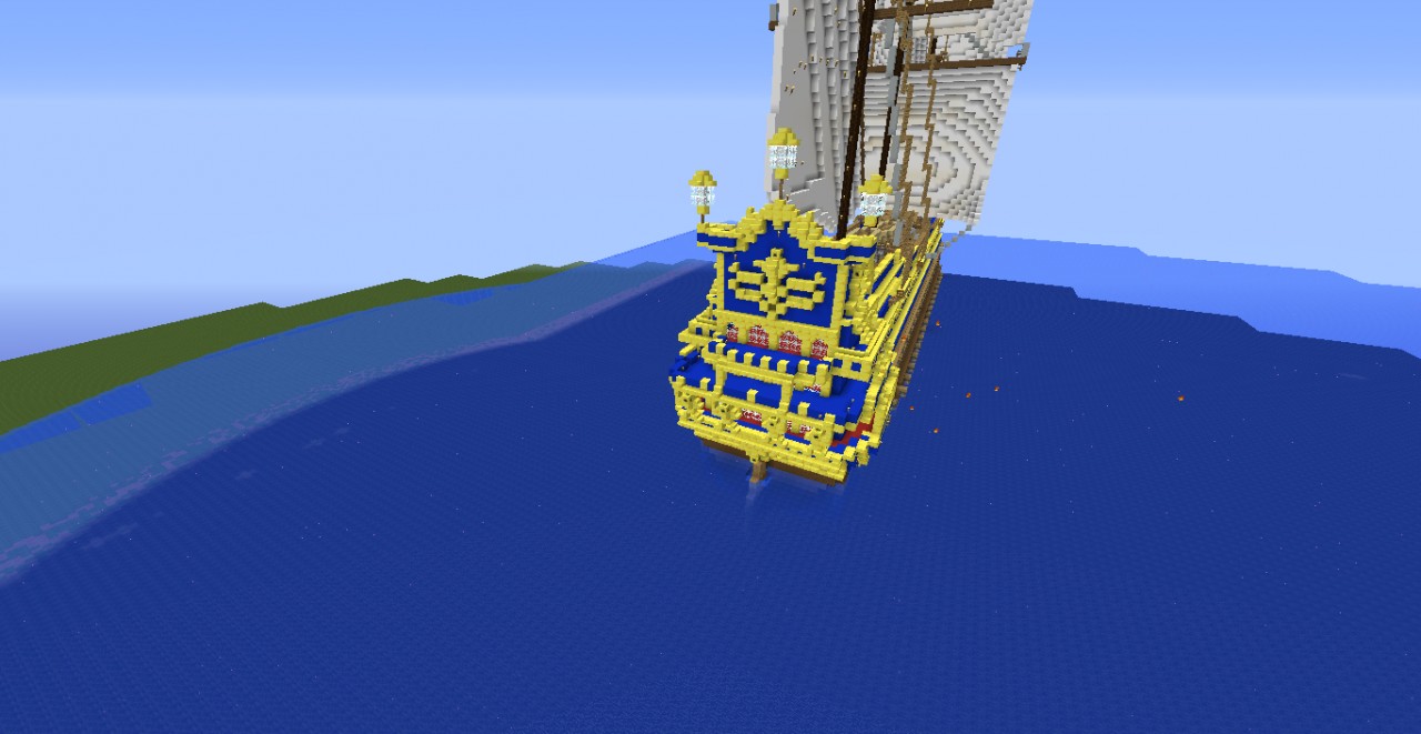 The king of the seas Minecraft Map