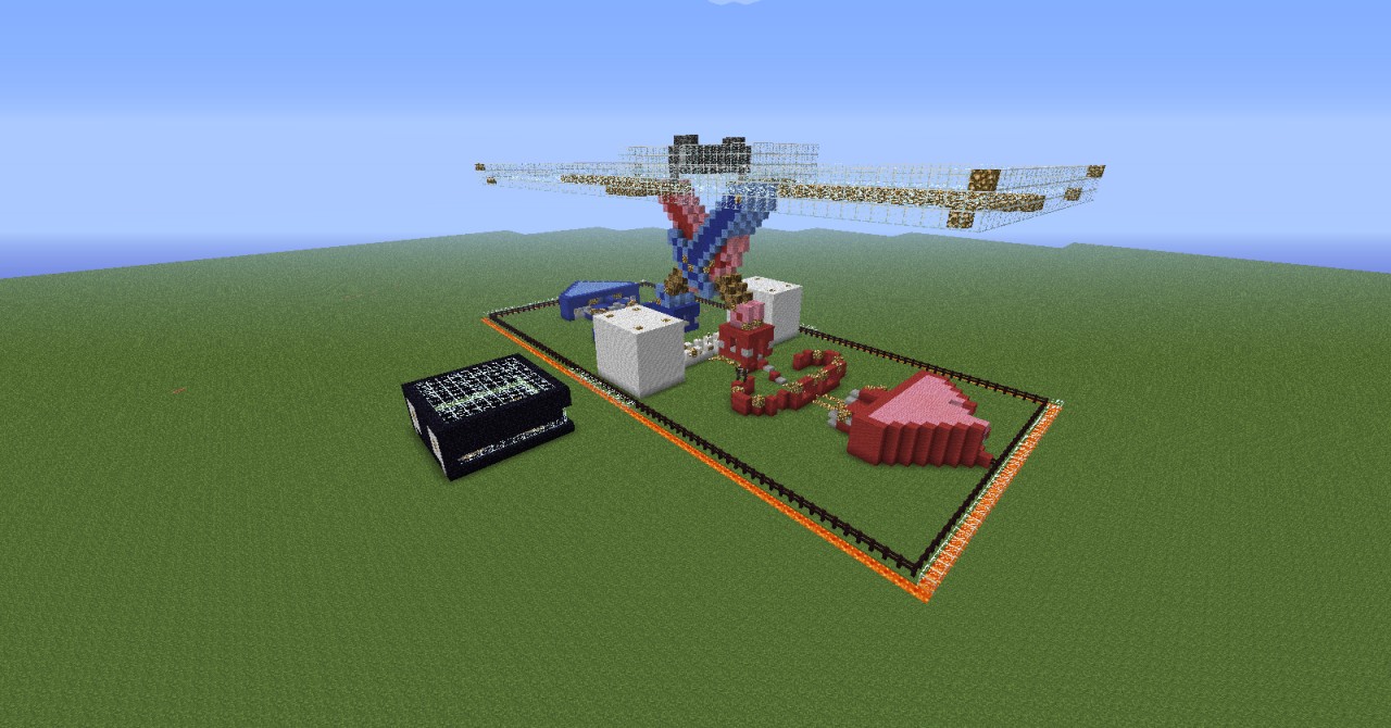 PVP Arena (Blue vs. Red) Minecraft Map
