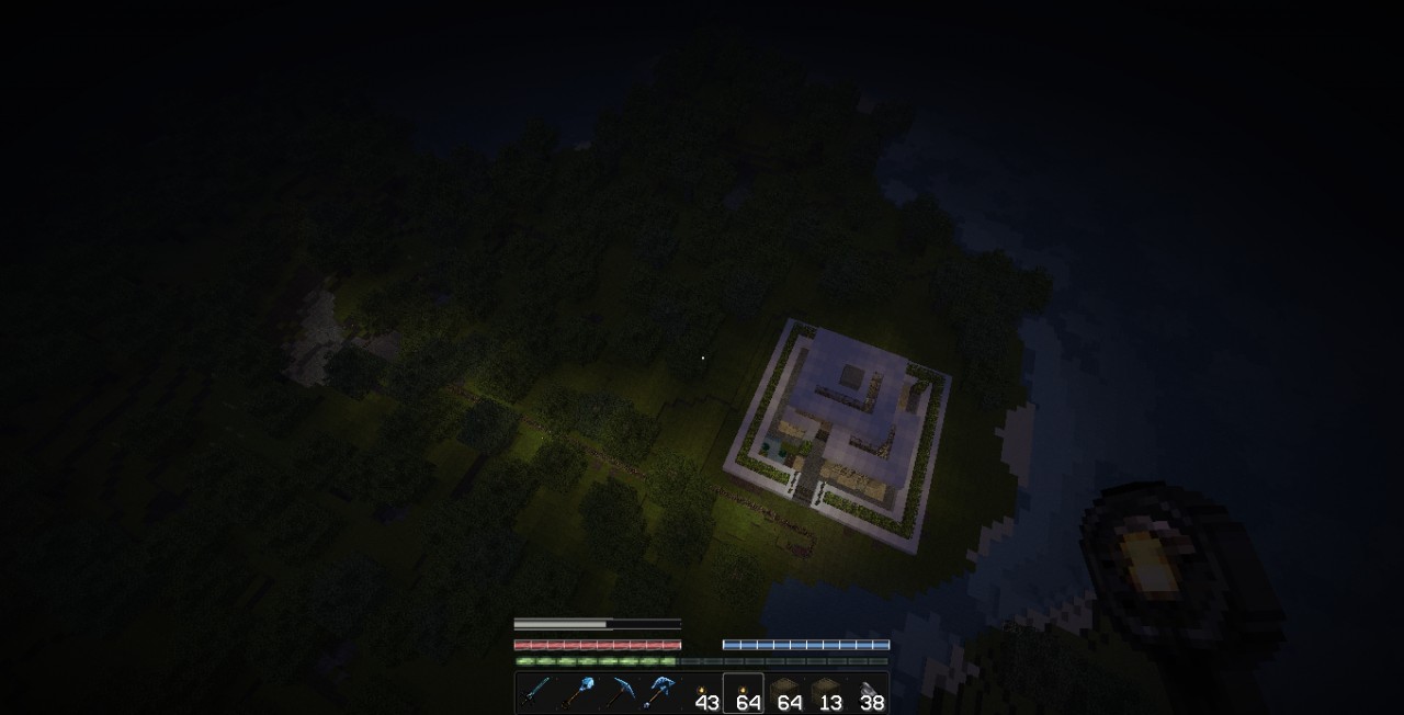 my survival mode map Minecraft Map