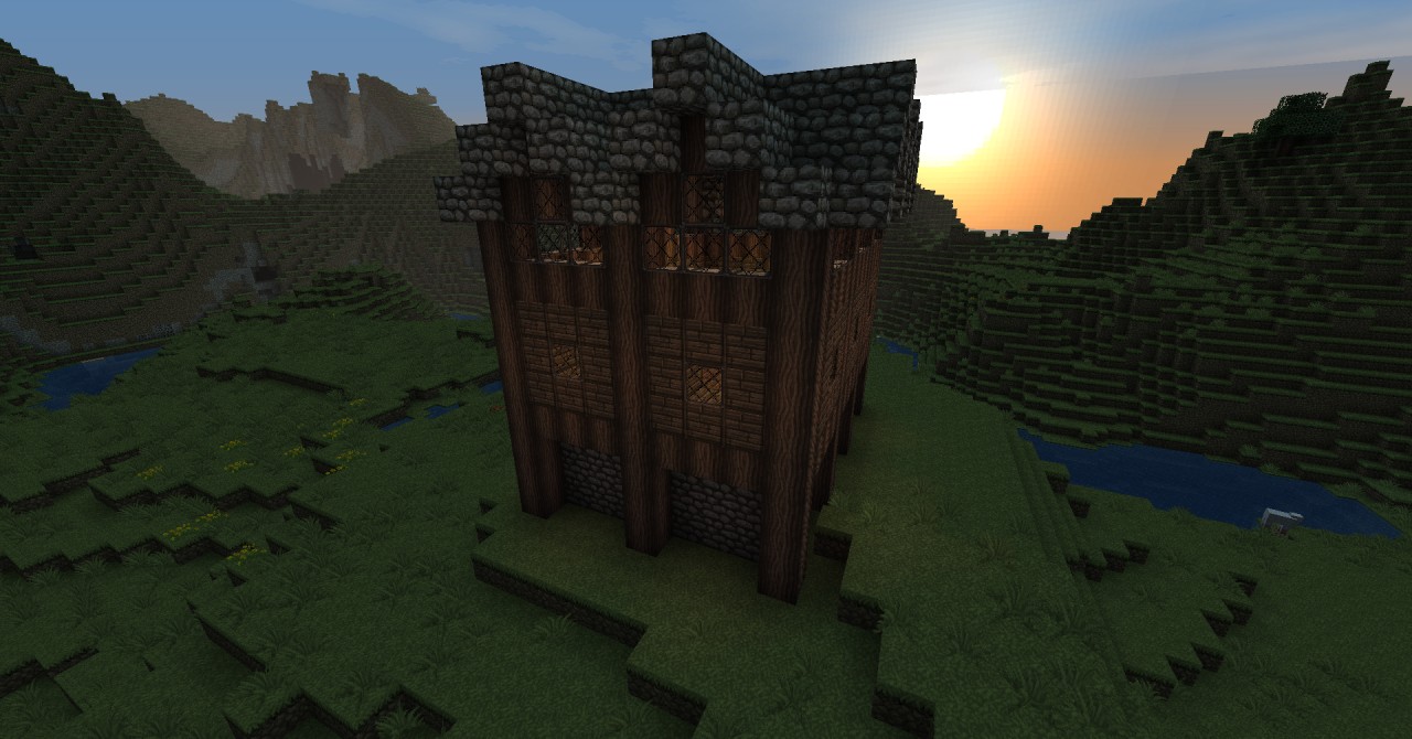 Big Medieval Building Minecraft Map