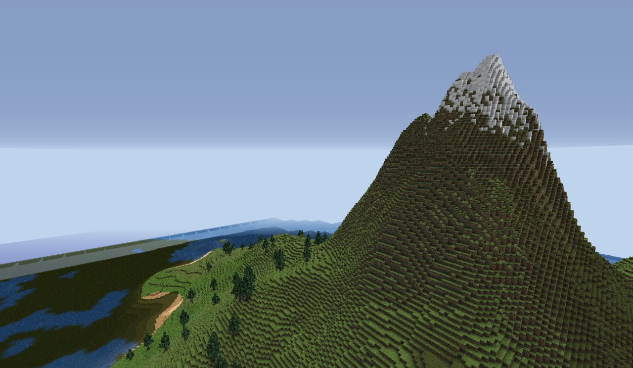 Primum Mountain - Custom Terrain NOW DOWNLOADABLE! Minecraft Map