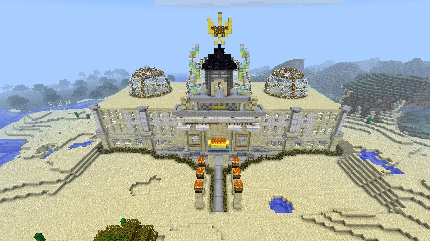 Sandstone Palace Minecraft Map