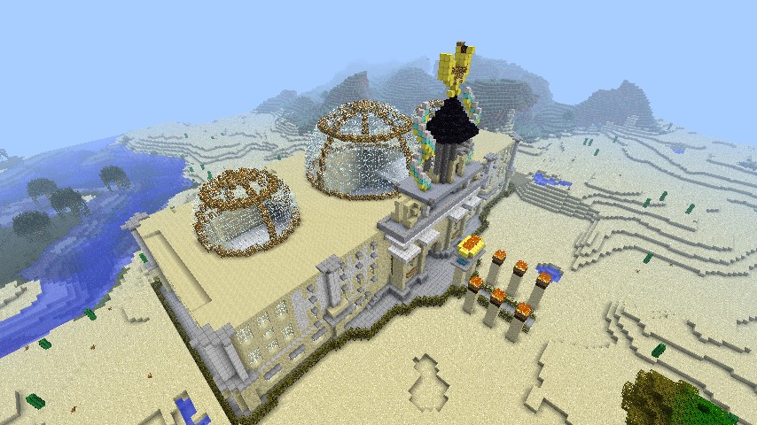 Sandstone Palace Minecraft Map