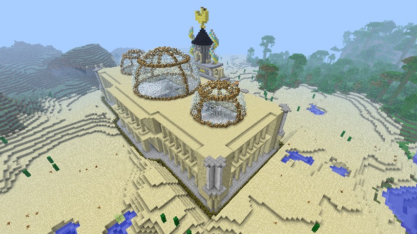 Sandstone Palace Minecraft Map