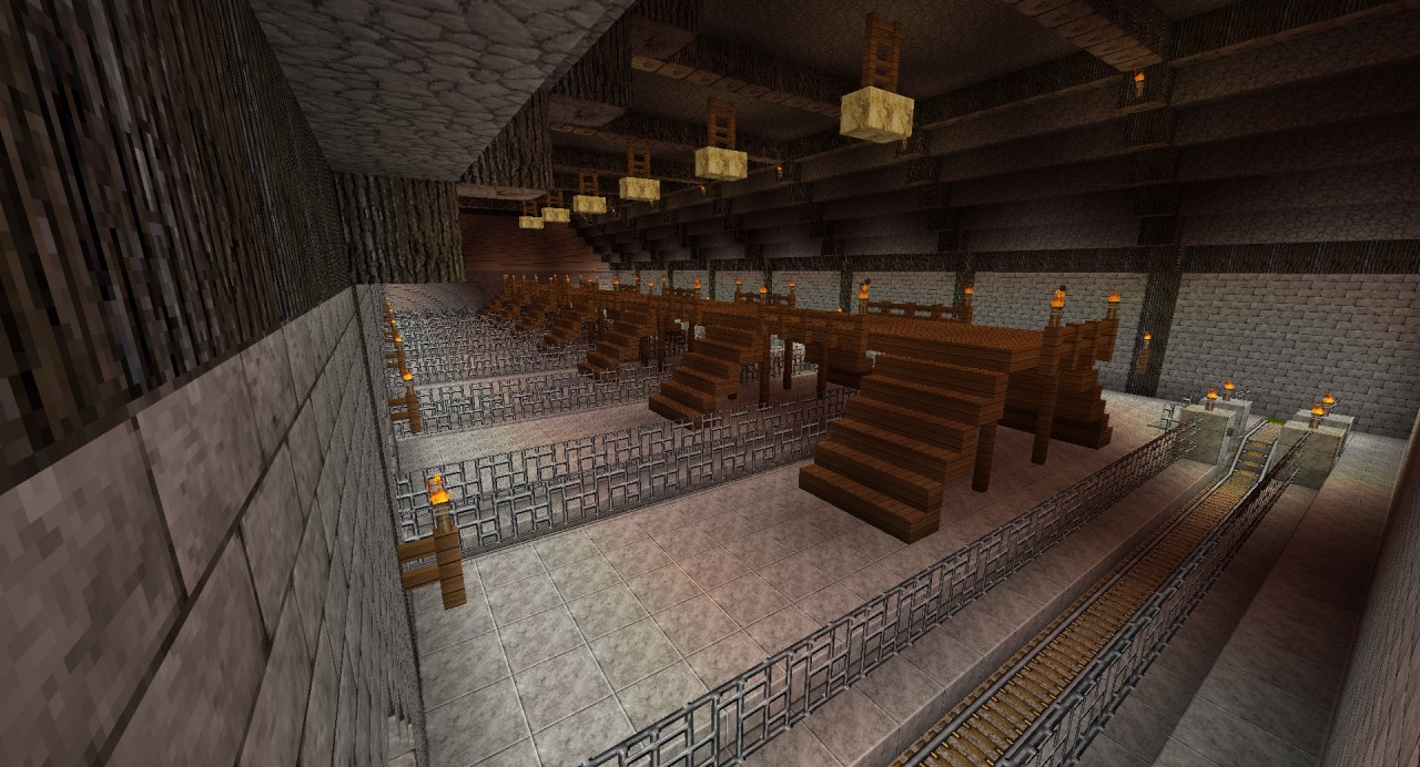 Automatic redstone station Minecraft Map