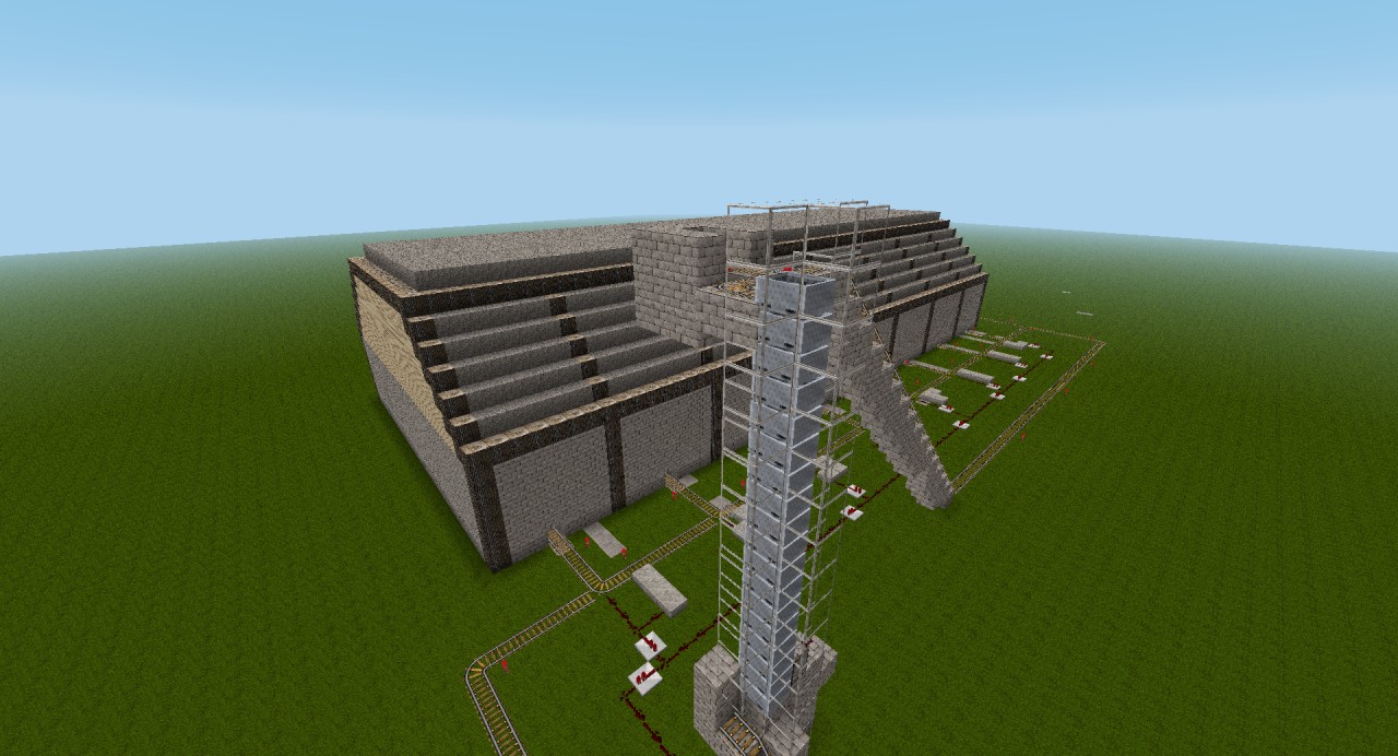 Automatic redstone station Minecraft Map