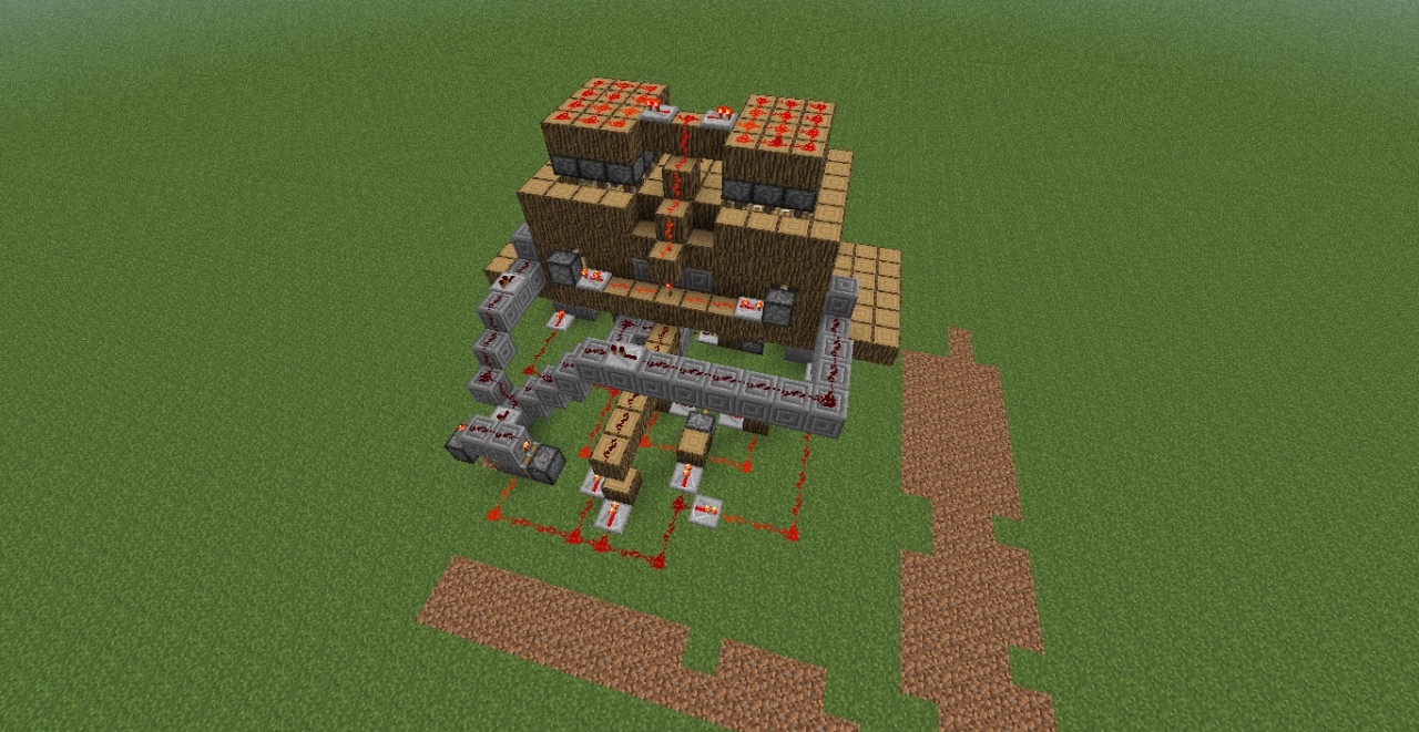 Mini bunker Minecraft Map