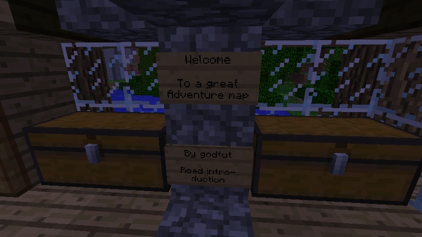 The legend of the forest monster! Minecraft Map