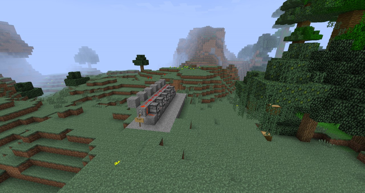 Interactive Deforestation Minecraft Map