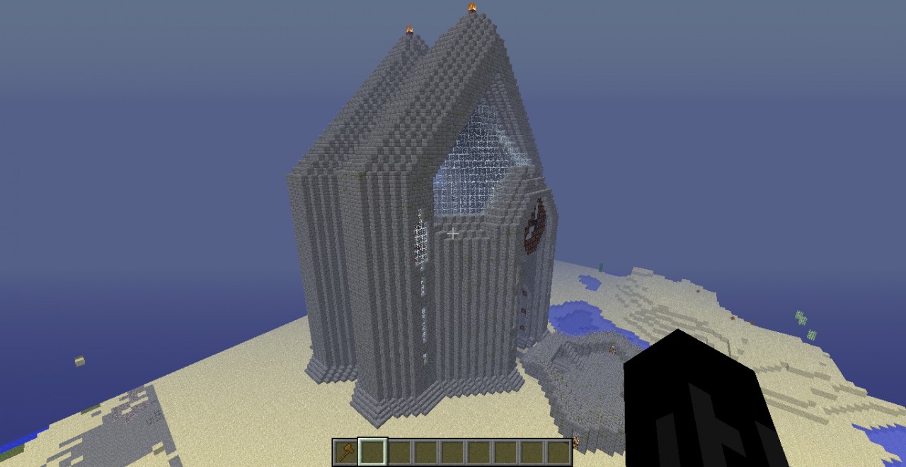 spawn building Minecraft Map