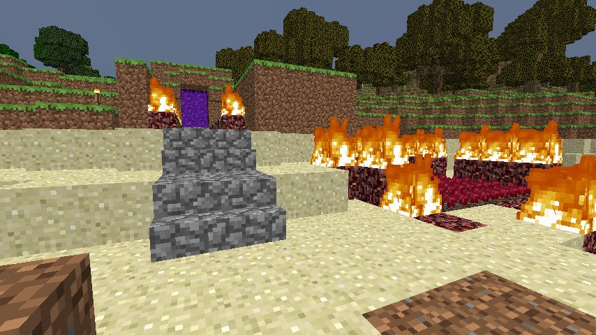 Nether Challenge/Small House Minecraft Map