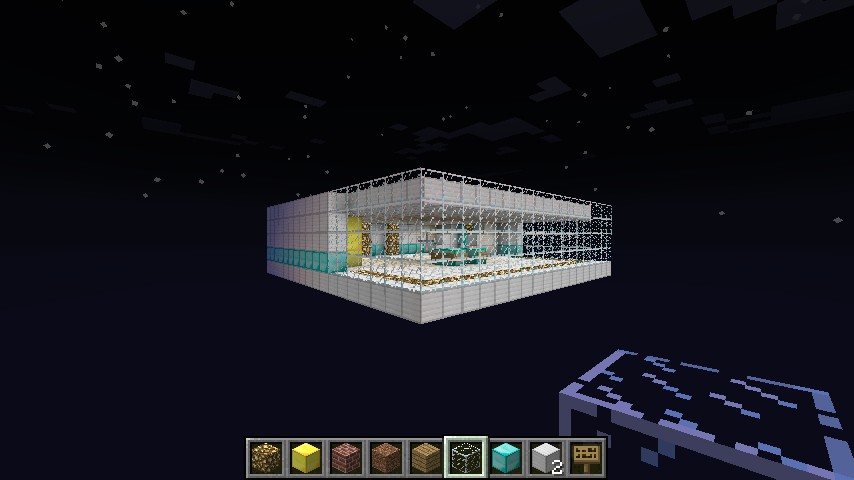 Giant Spaceship Minecraft Map