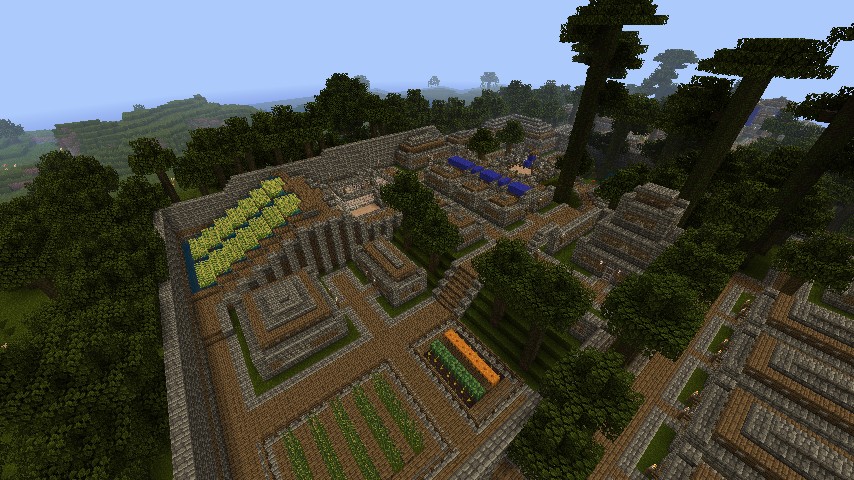 The Lost Templar City Minecraft Map