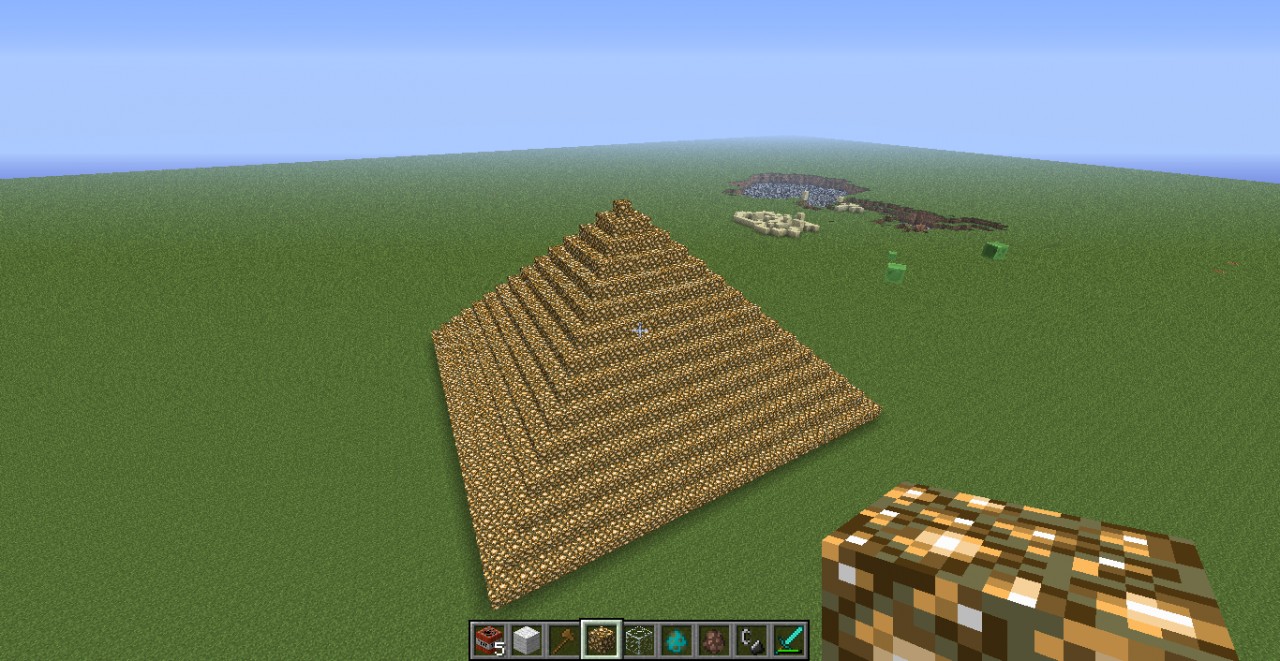 Glowstone Pyramid Minecraft Map