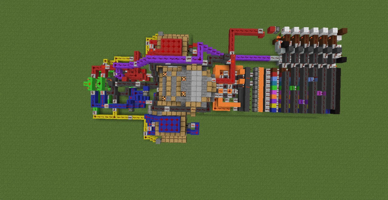 Smart door + code Minecraft Map