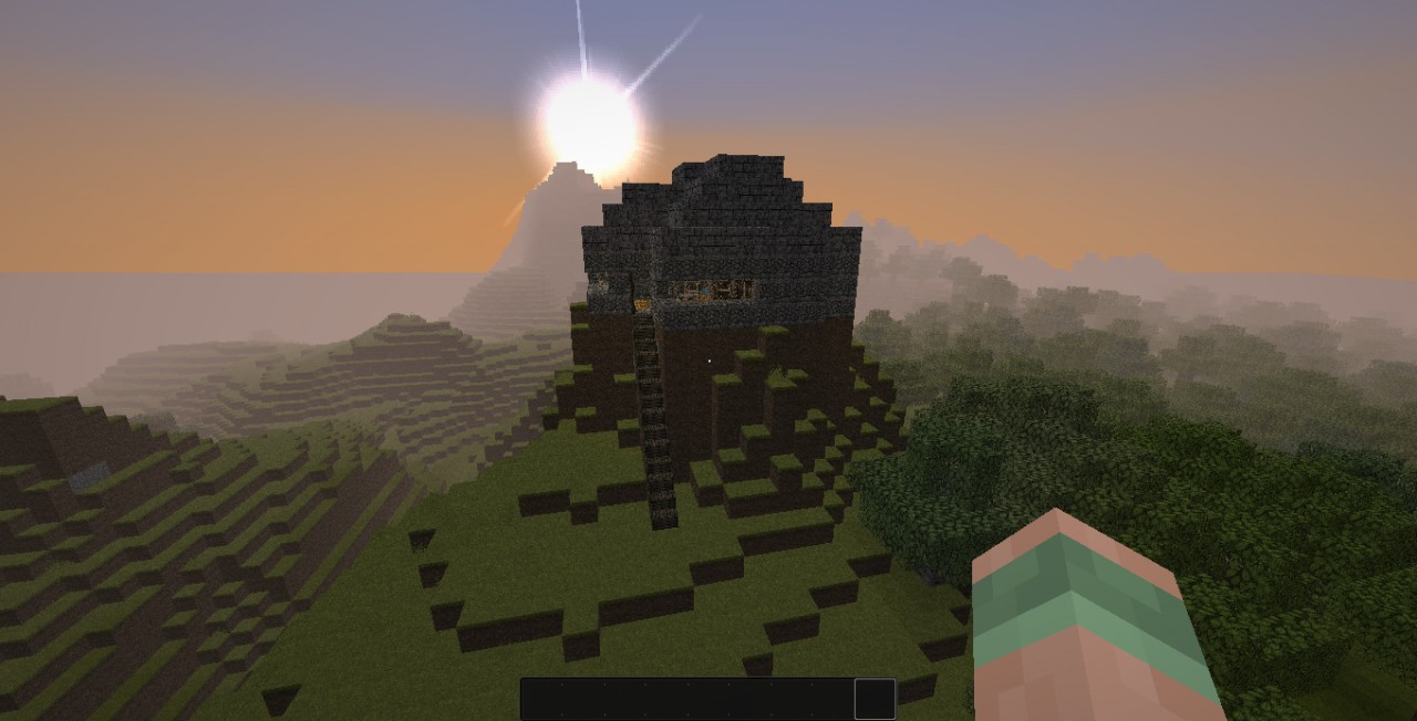 house on the hill Minecraft Map