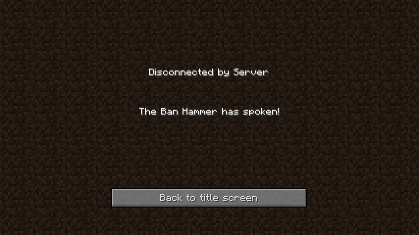 how to deal with getting banned