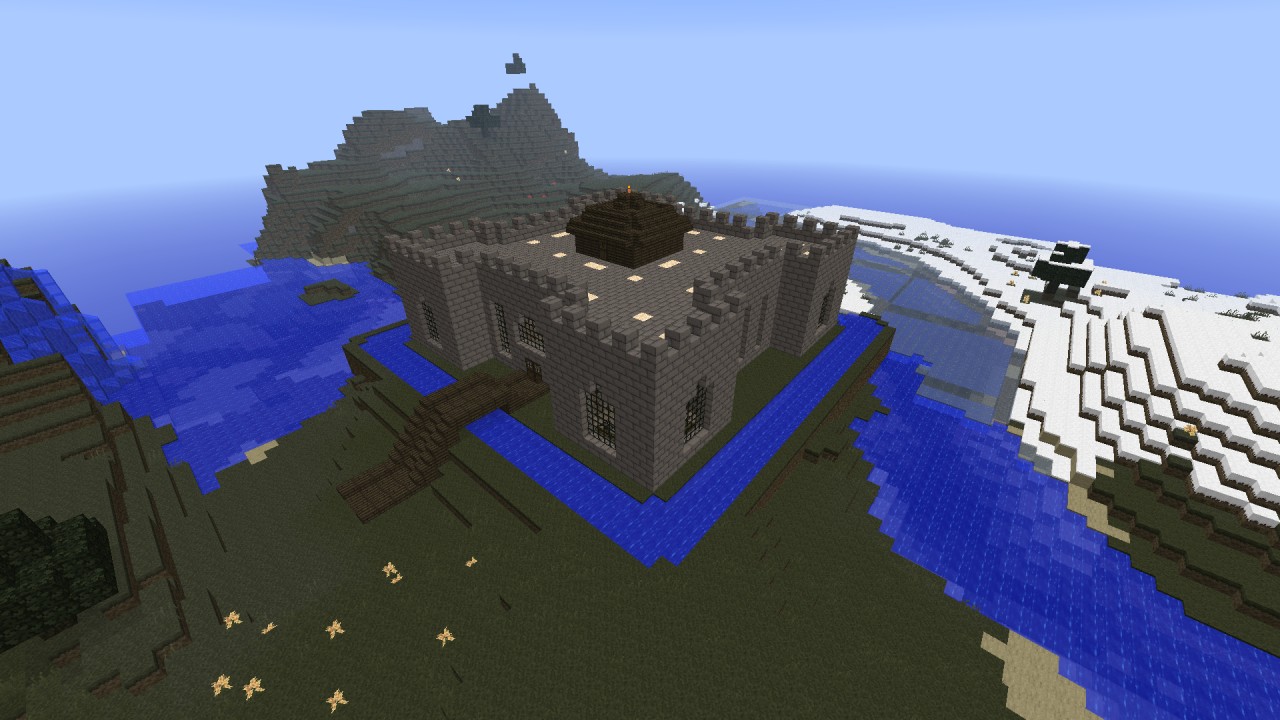 Modern Castle Minecraft Map