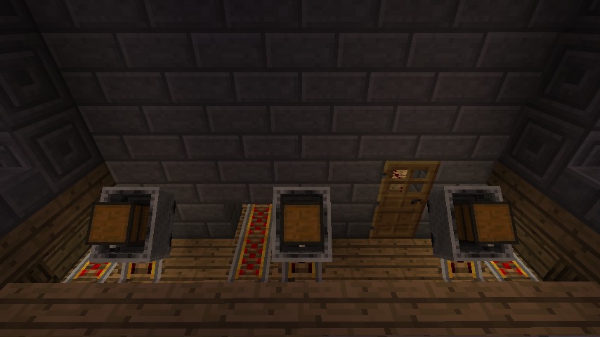 Redstone powered shooting range - updated Minecraft Map