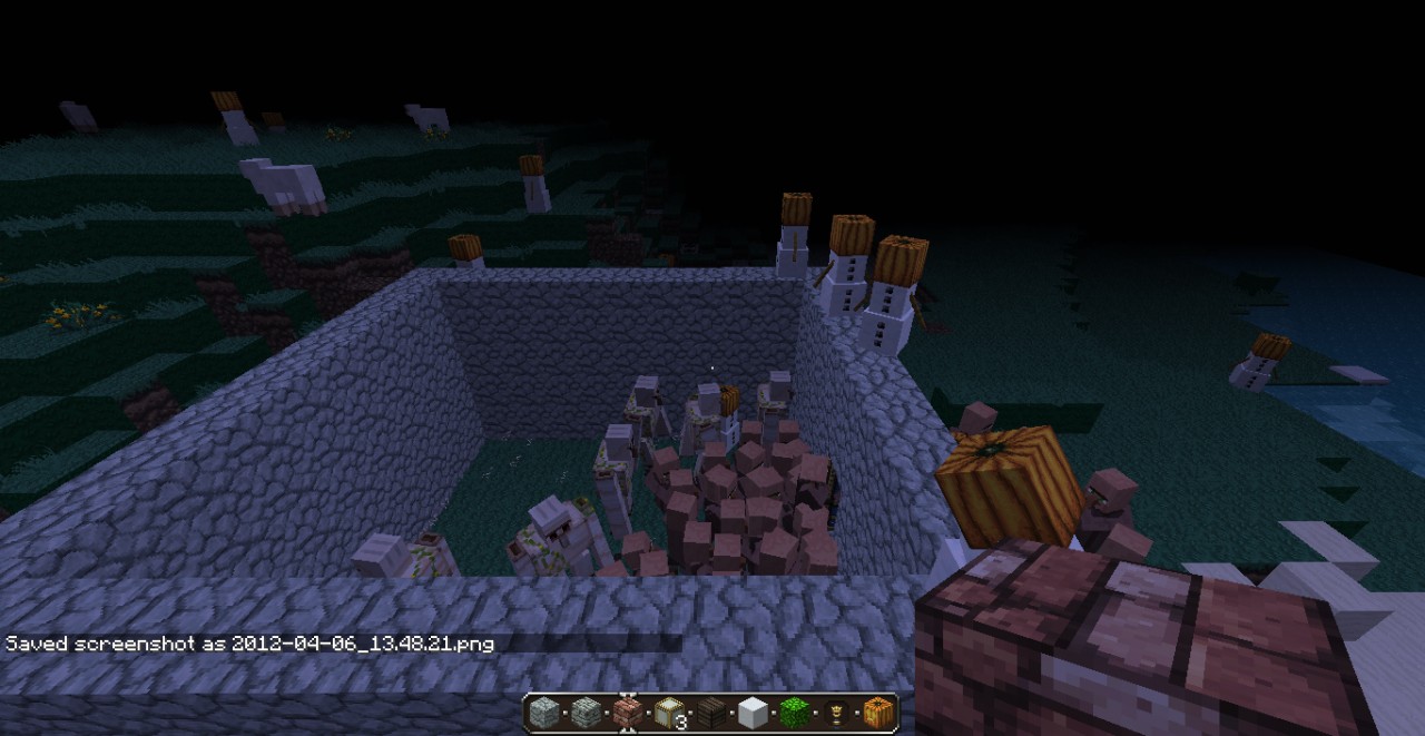 golem security Minecraft Map