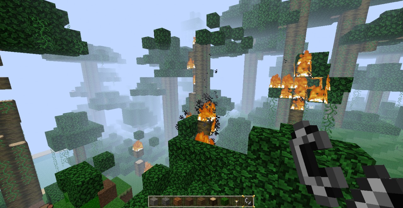 forest fire Minecraft Map
