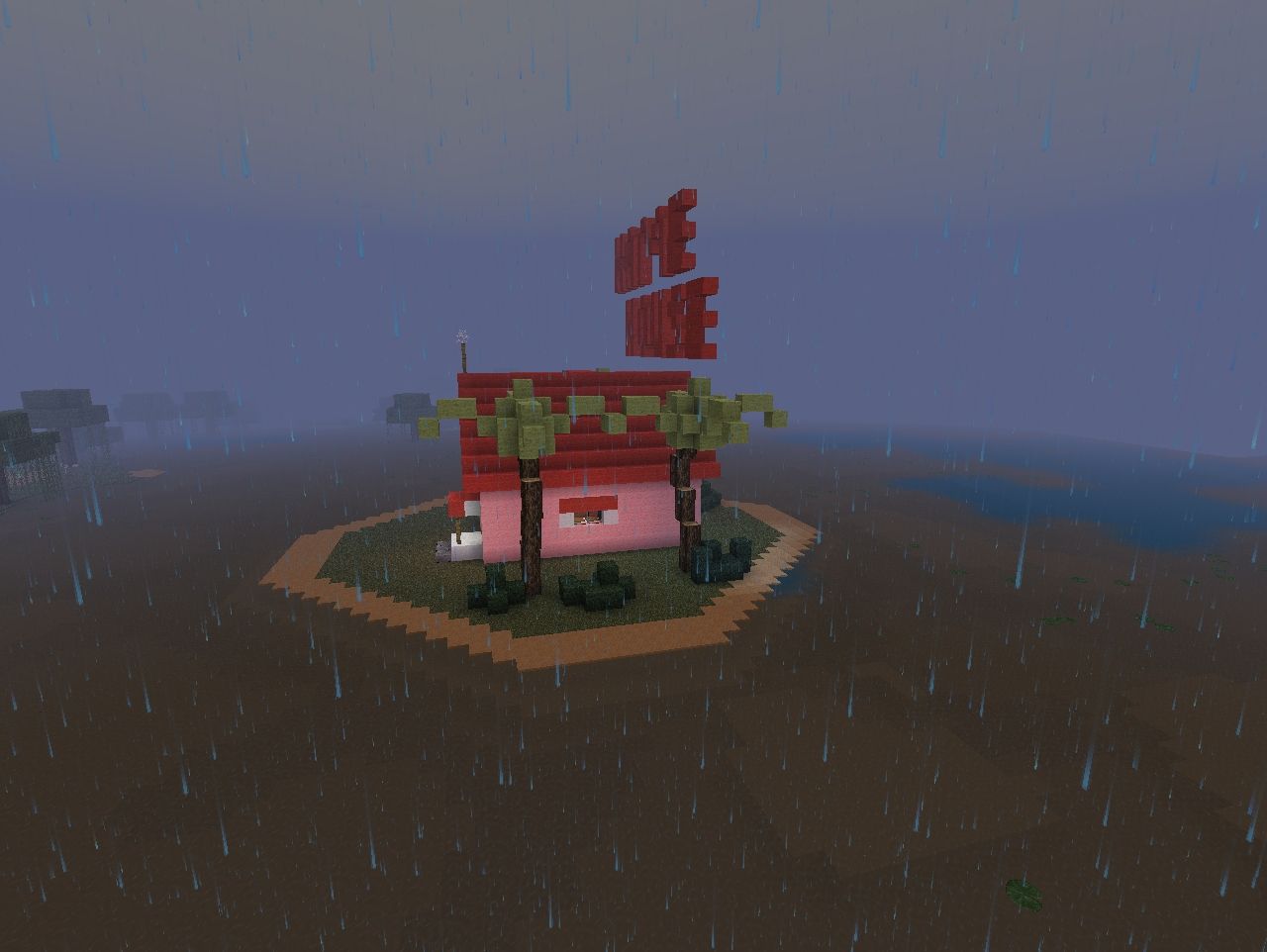 Dragon Ball - Kame House Minecraft Map