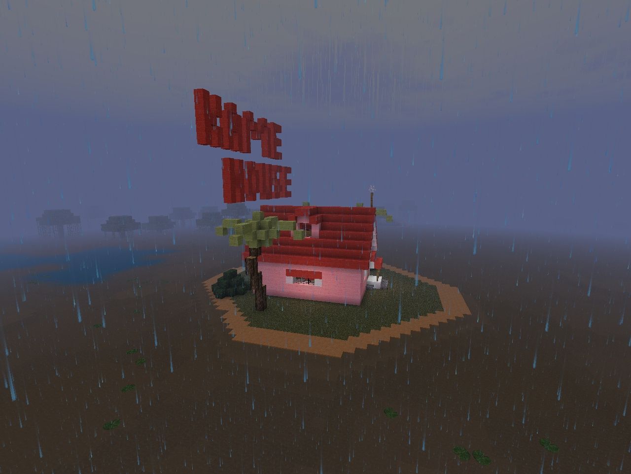 Dragon Ball - Kame House Minecraft Map