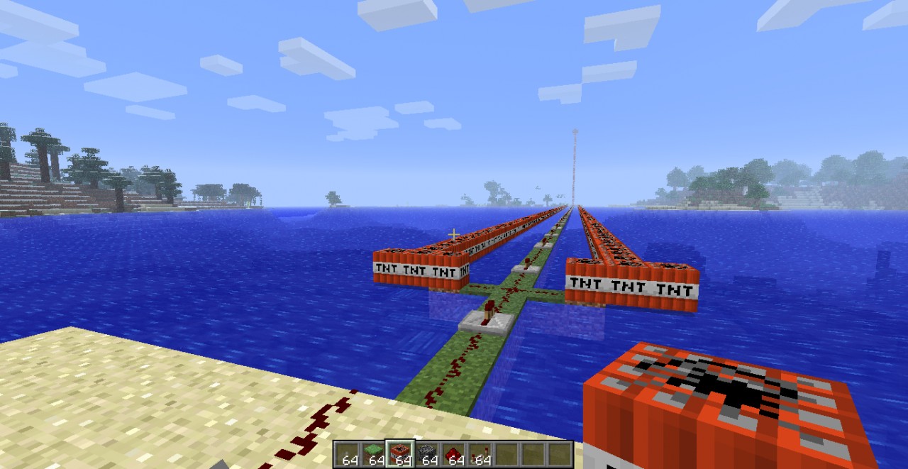 Benz TNT Ocean Boom Minecraft Map