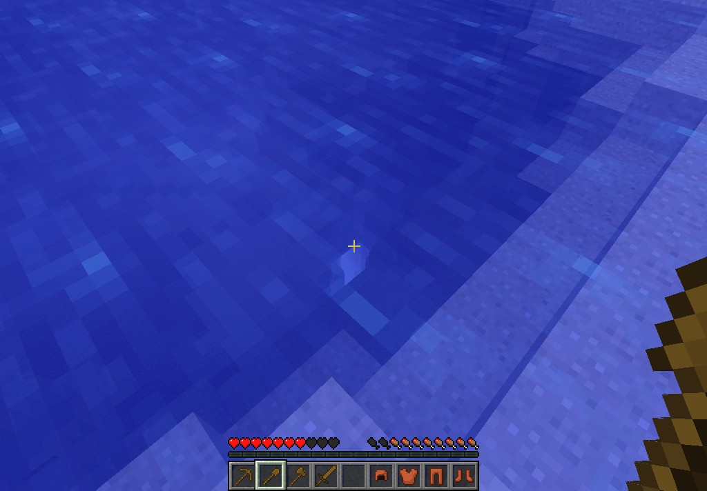 Island With Underwater Ravine Minecraft Map