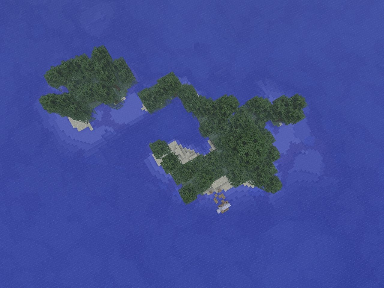 Survival island Adventure Map THE LOST TOMB Minecraft Map