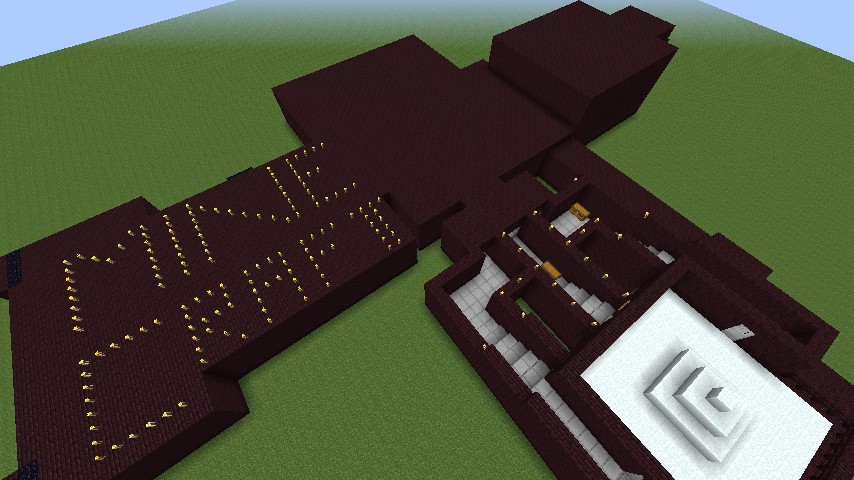 Nether Brick Arena Minecraft Map