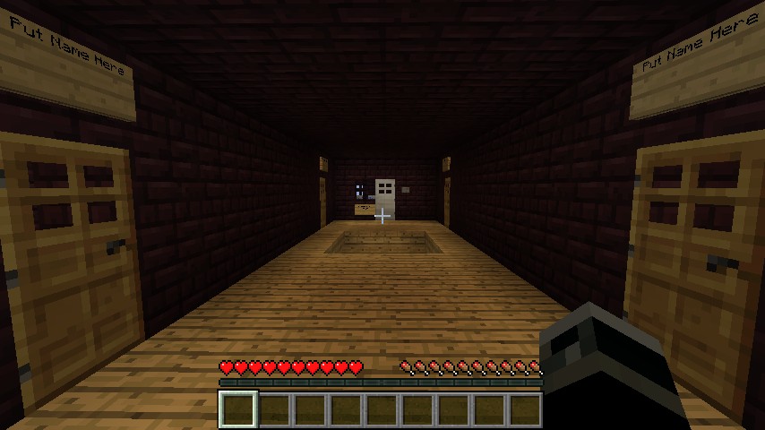 Nether Brick Arena Minecraft Map